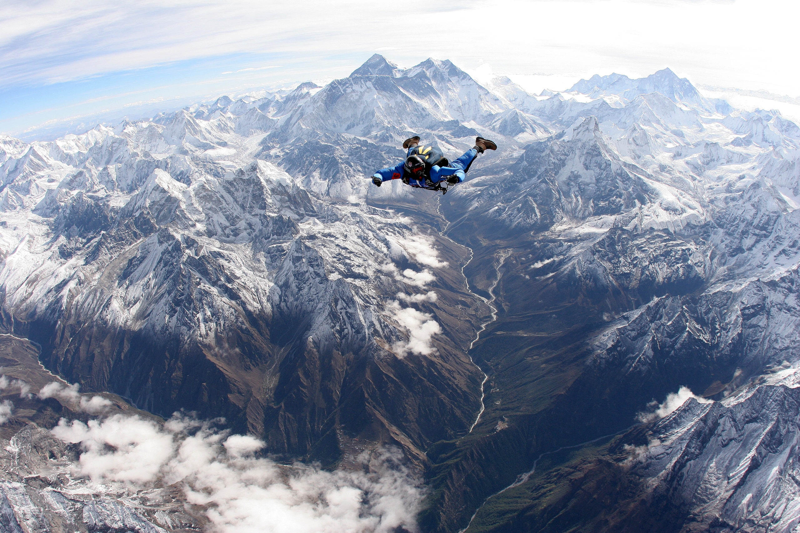 Skydiving from Mt. Everest – Trans Tour Travel & Tourism